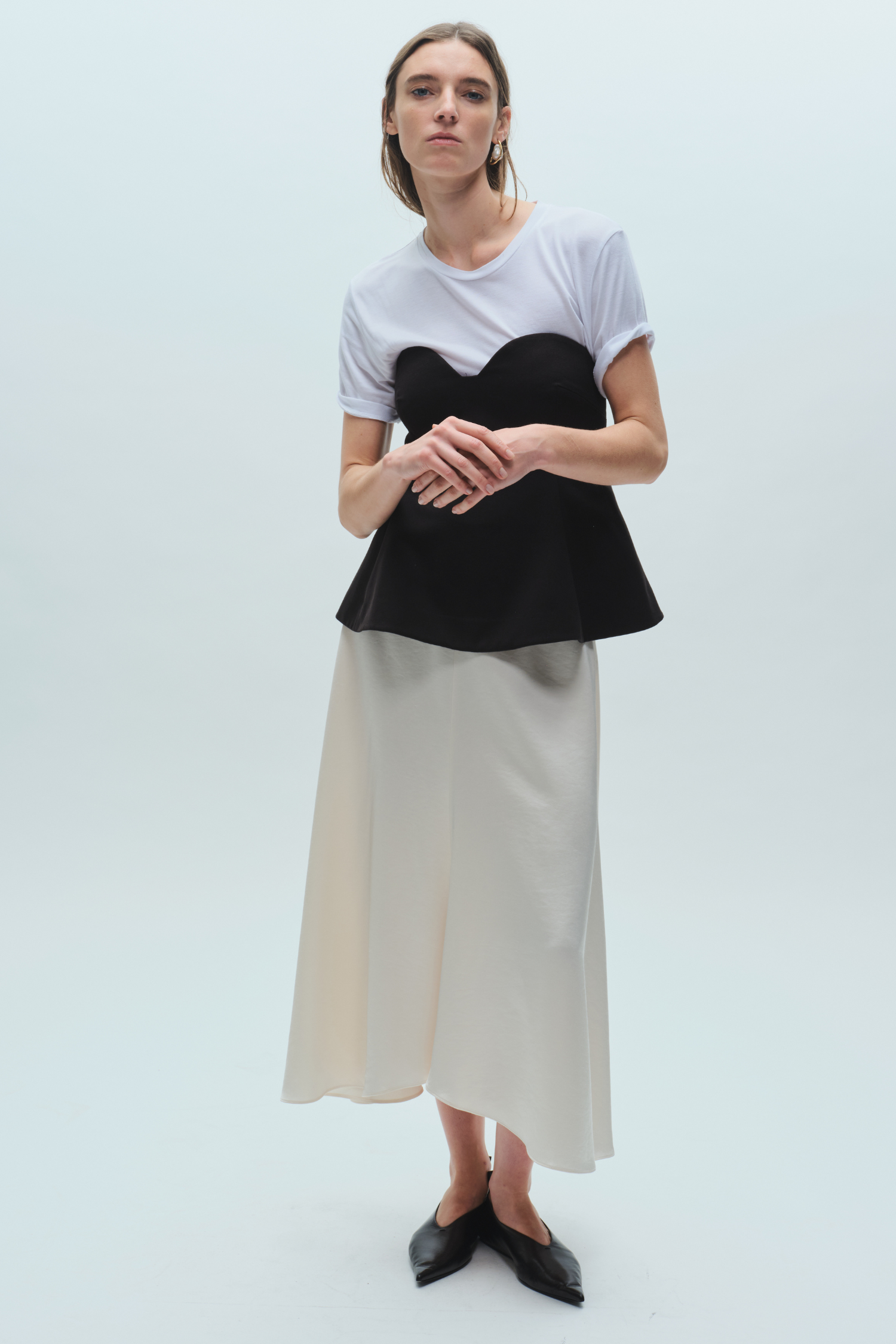 Frieda A-Line Skirt, Ivory – SAINT ART